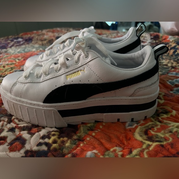 Puma | Shoes | Puma Platforms Sz 85 Few Scuffs All Pictured | Poshmark